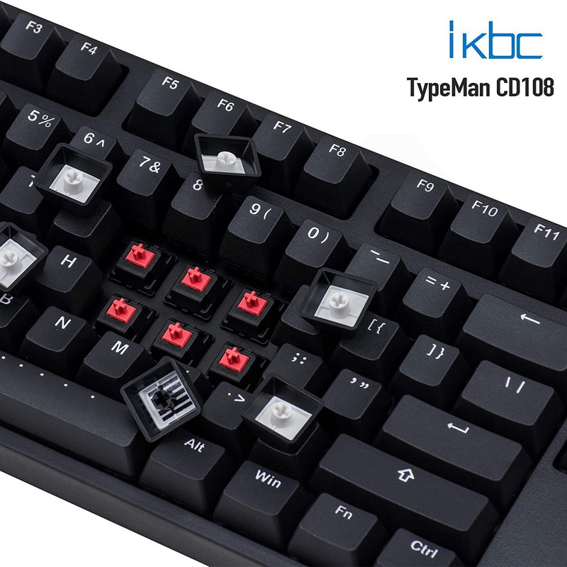 ikbc TypeMan CD108 PBT Doubleshot V2 Keyboard – Blue Switch – Shop Máy tính